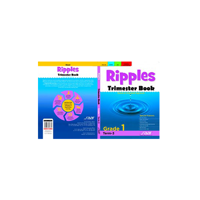 Ripples Trimester book Grade 1 Term 3 | SAAR Education (I) Pvt. Ltd