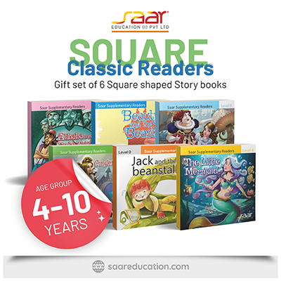 Classic Readers(A set of 6 Square shaped Story books) | Saar Education