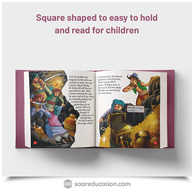 Classic Readers(A set of 6 Square shaped Story books) | Saar Education